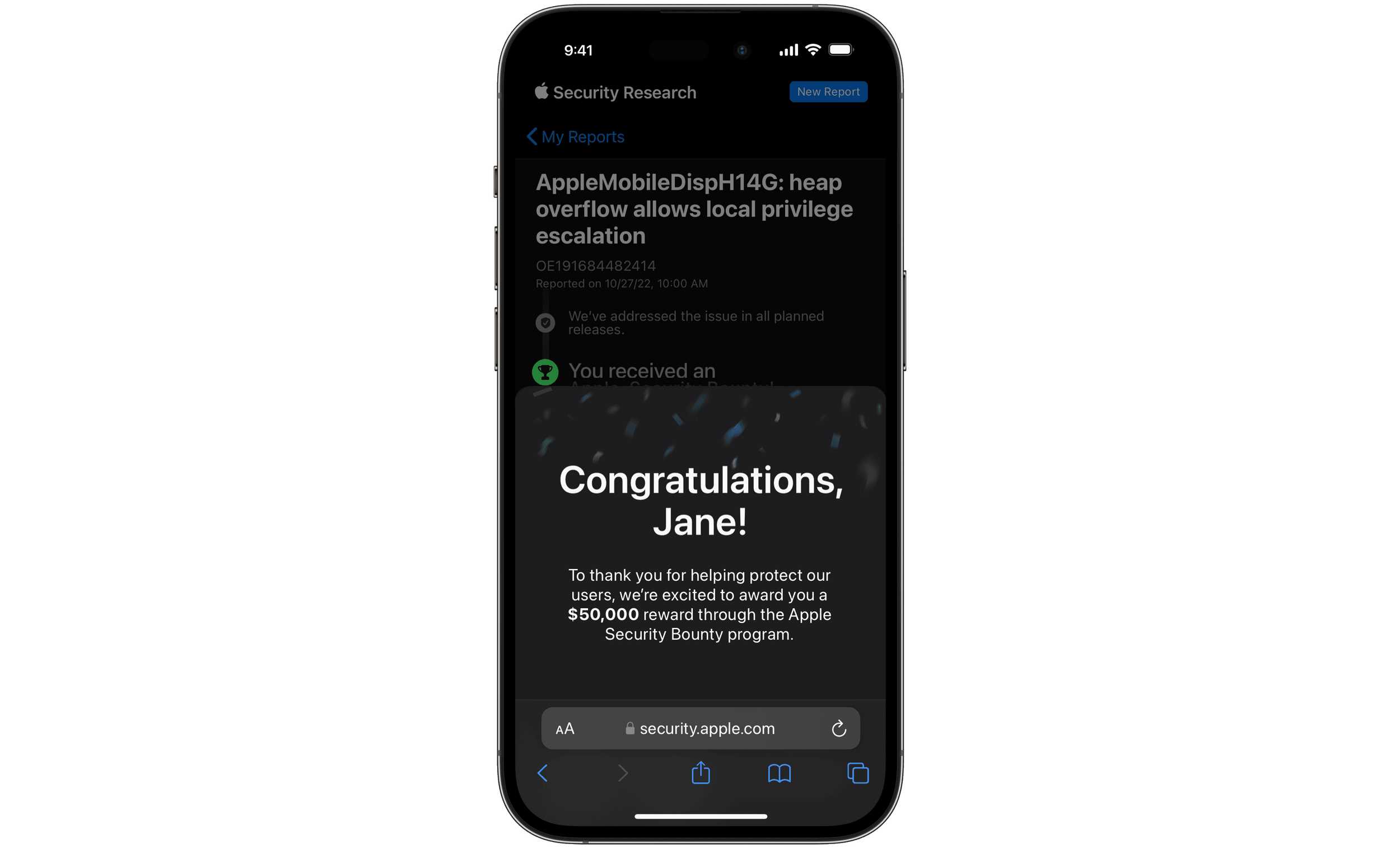 Blog - Apple Security Bounty. Upgraded. - Apple Security Research